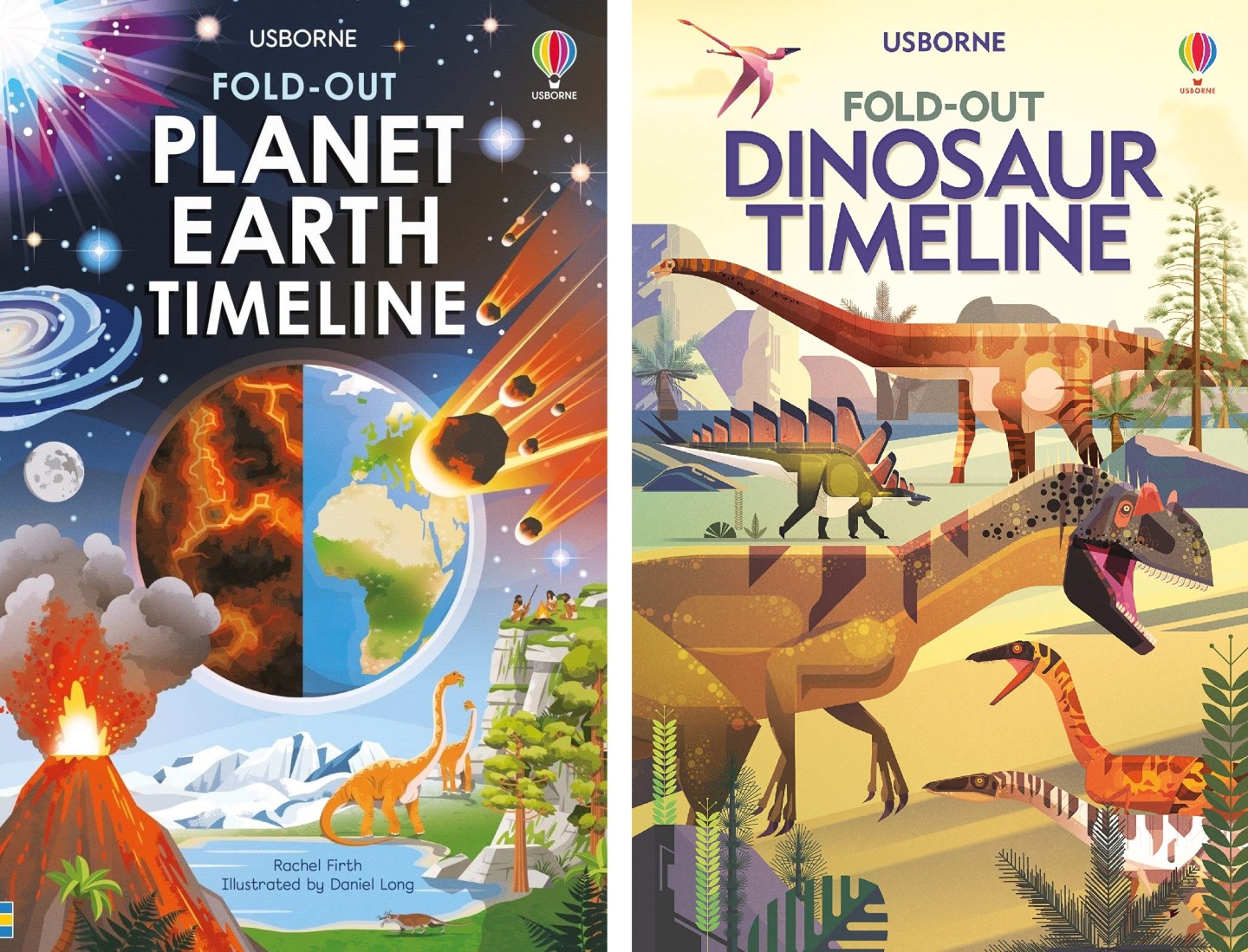 Usborne Fold-Out Timeline Books – Dino Dad Reviews